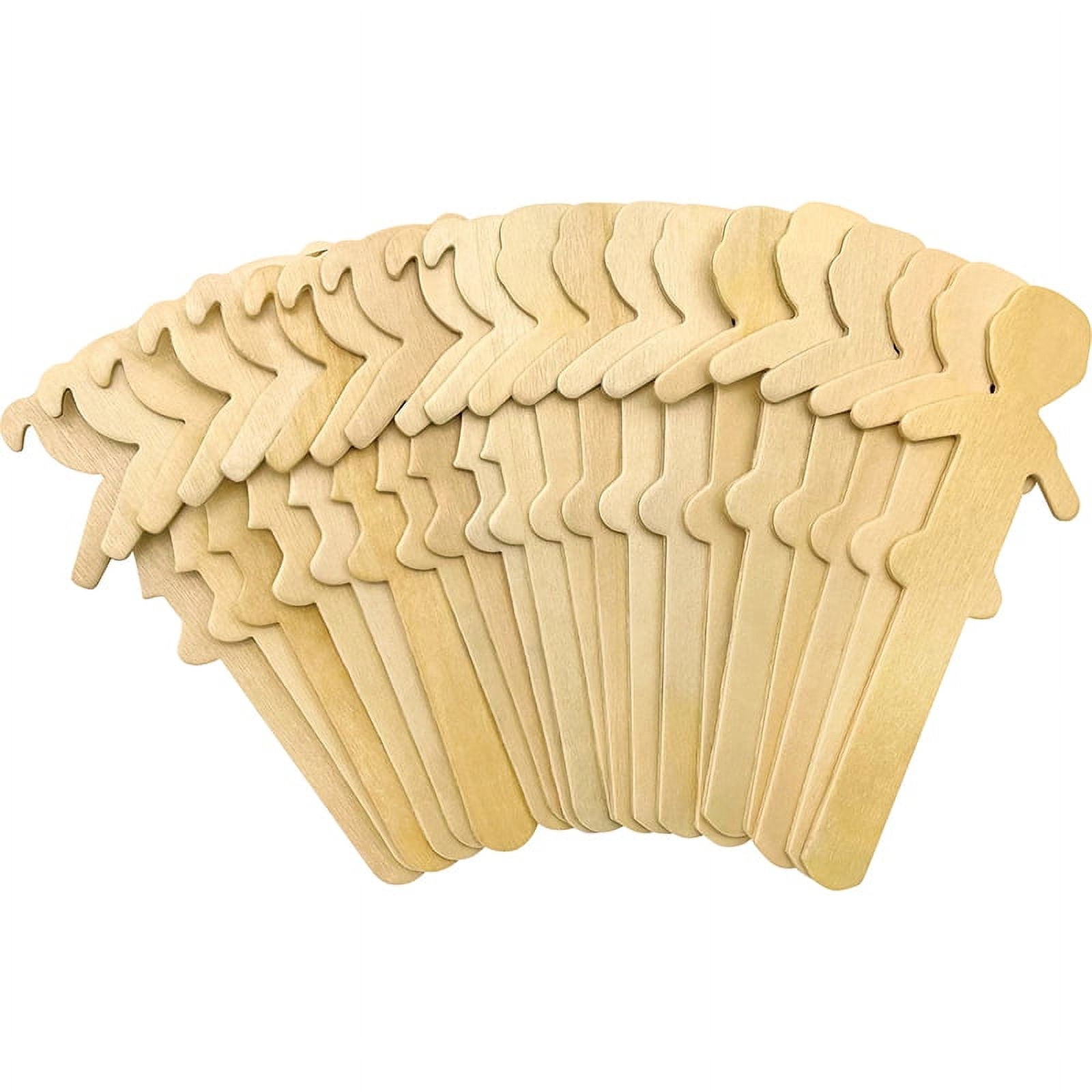 STEM Basics: People-Shaped Craft Sticks - 50 Count | Bundle of 10 Packs ...