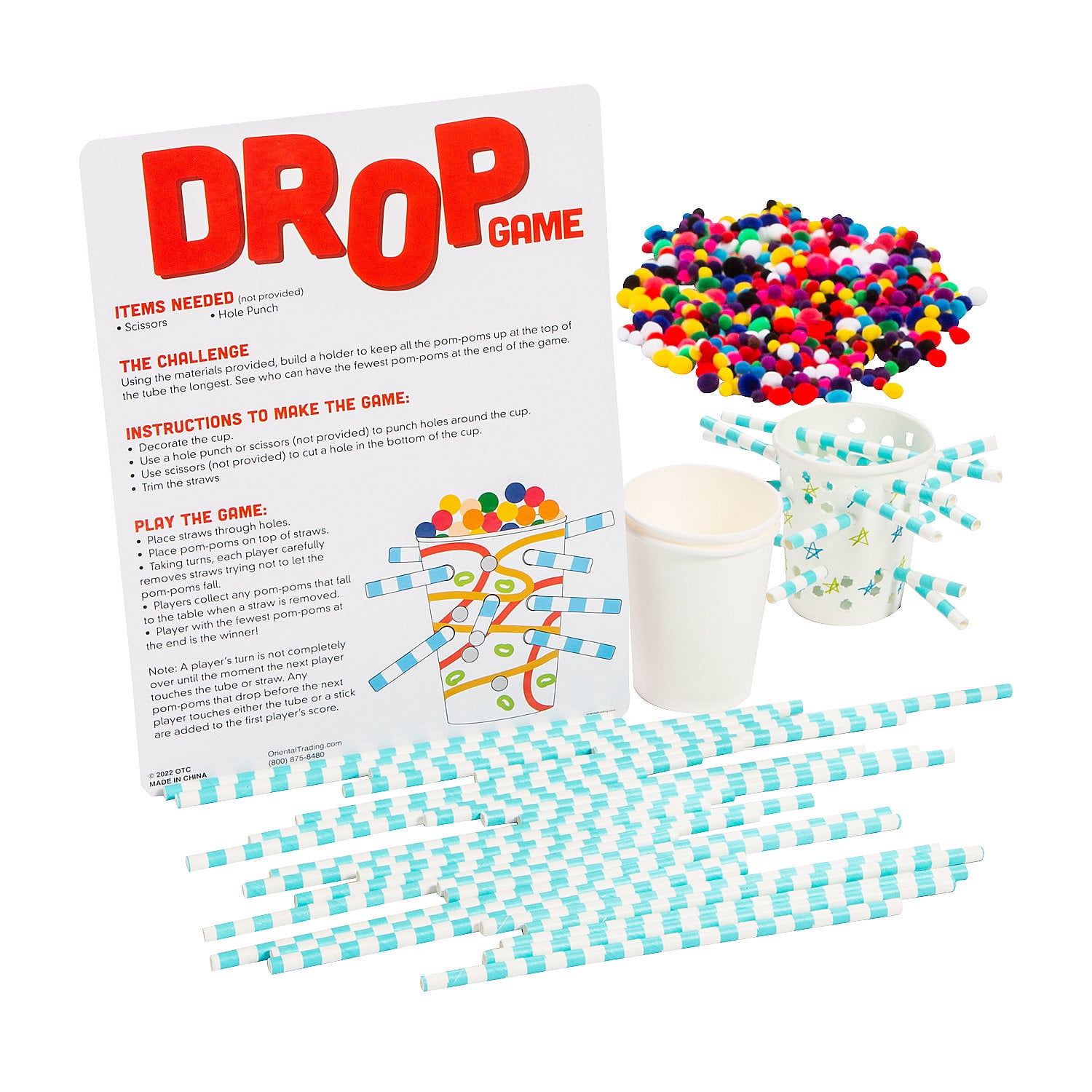 STEM Drop Game Craft Kit Makes 12 - Walmart.com