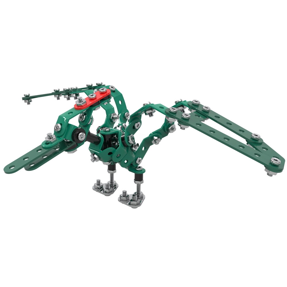 STEM Education Metal Building Toys Kit Pterosaur Erector Set for Kids ...