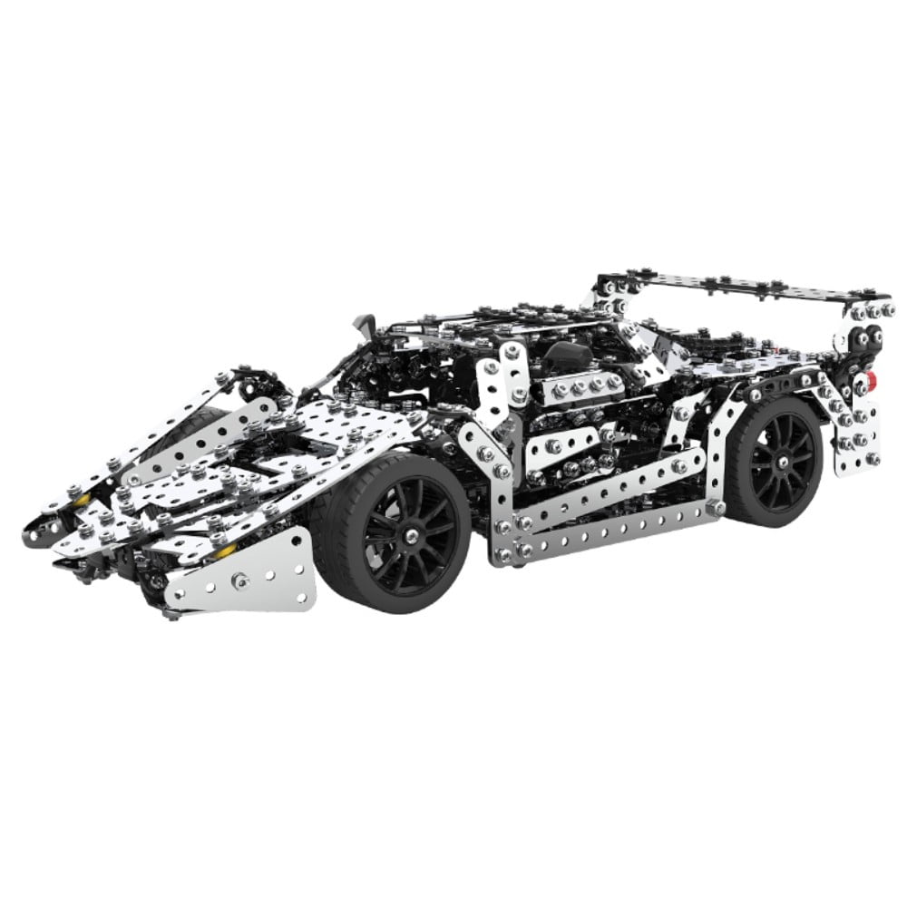 STEM Education Metal Building Toys Kit Racing Car Erector Set for Kids ...