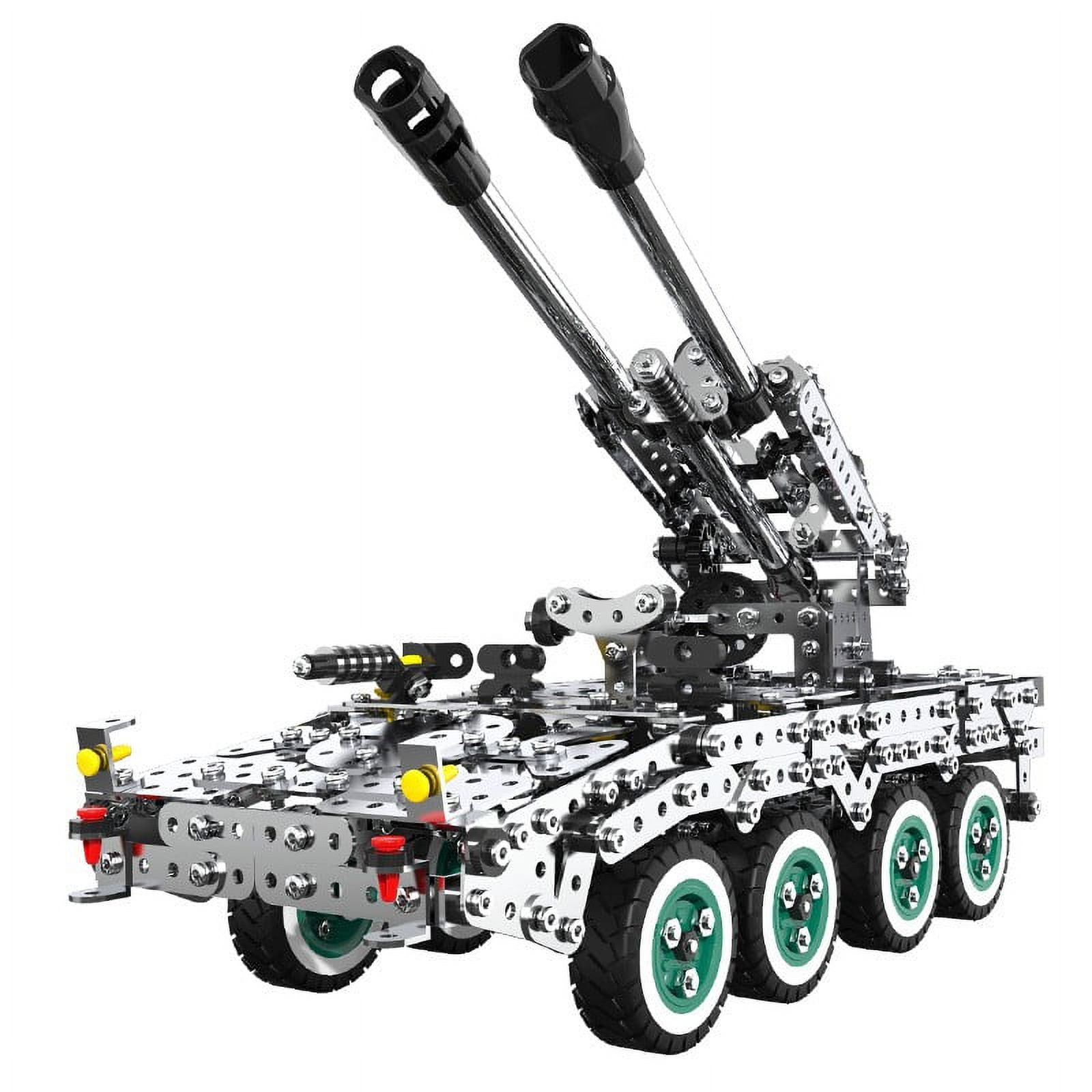 K&J Chipmunk Metal Self-Propelled Artillery STEM Building Kit ...