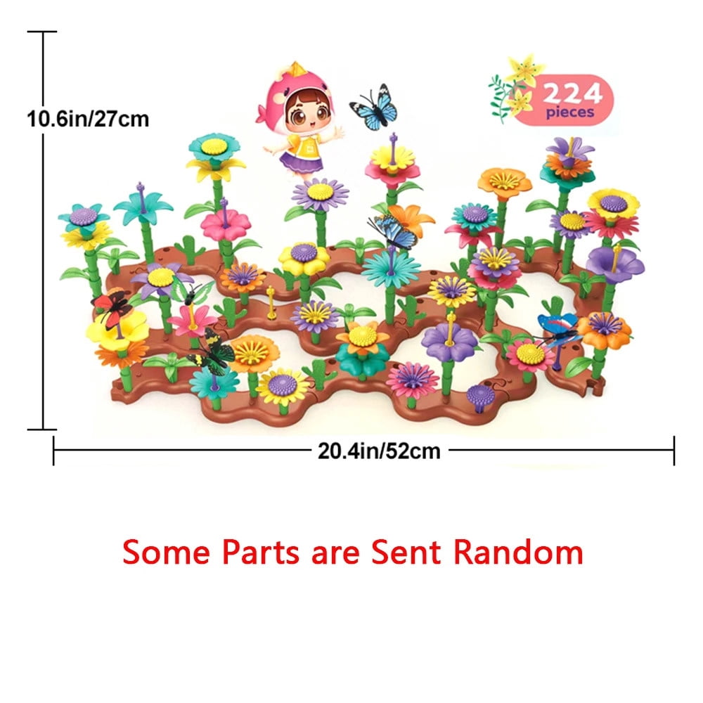 STEM Flower Garden Building Toy for Preschoolers - Educational Activity ...