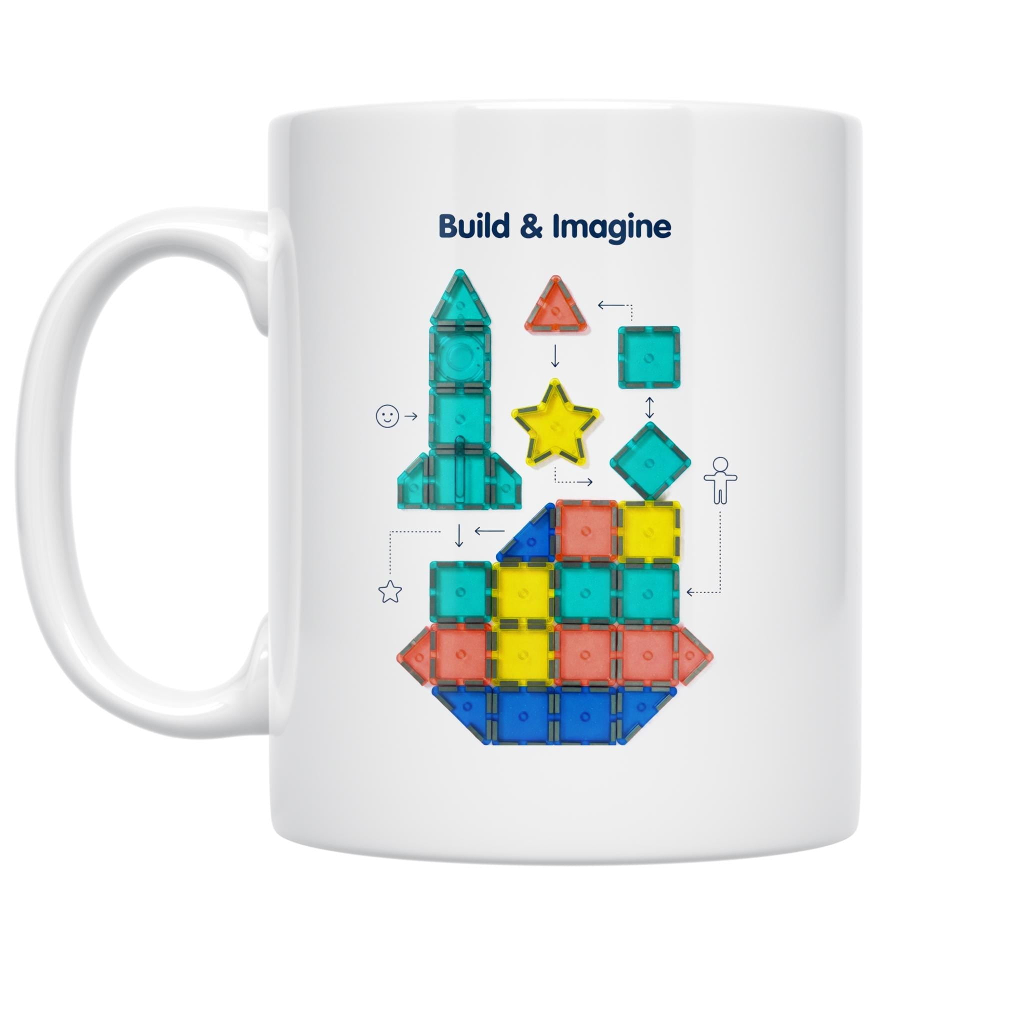 STEM Imagination Spark 11 oz Coffee Mug - For Creative Kids White ...