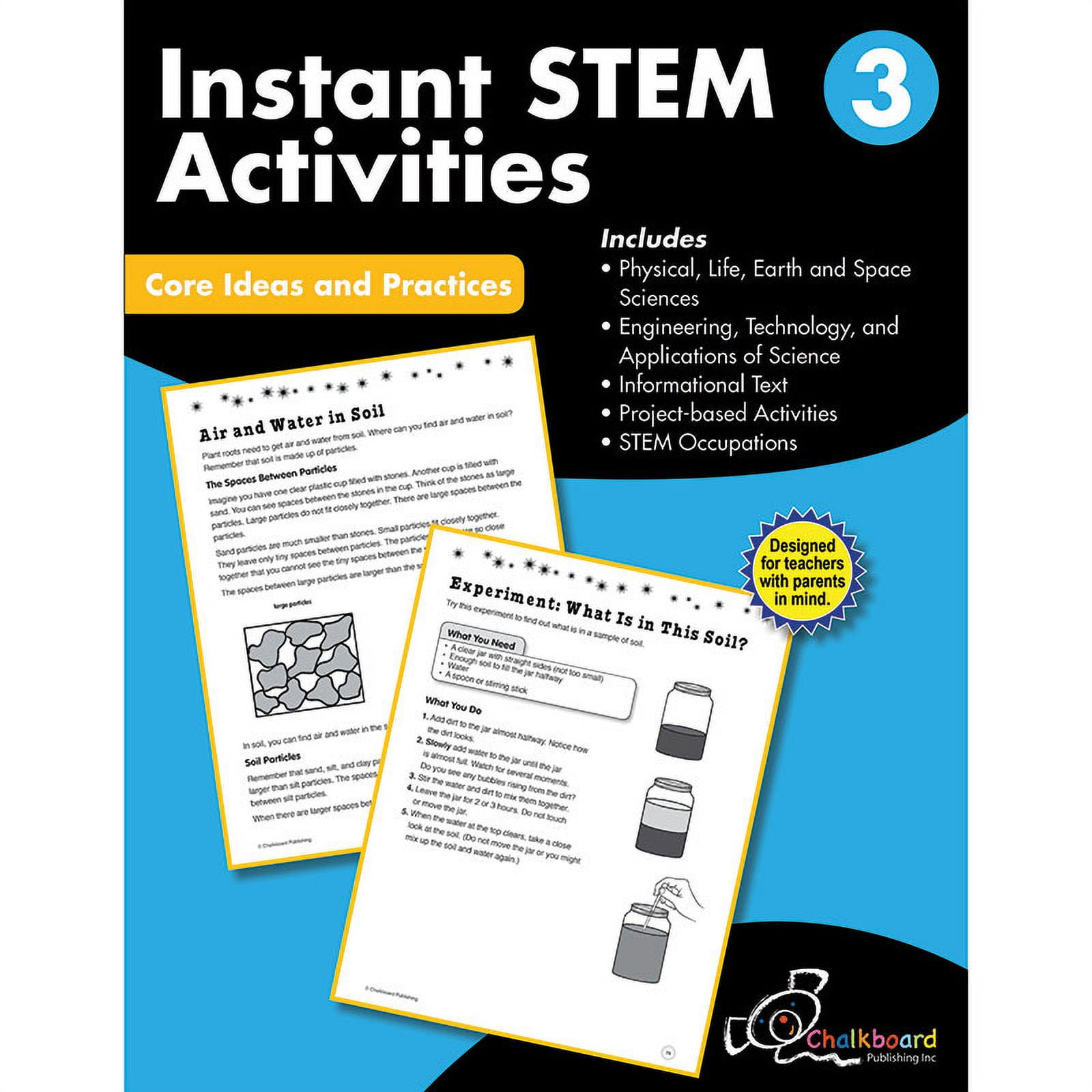 STEM Instant Activities Workbook, Grade 3 - Walmart.com