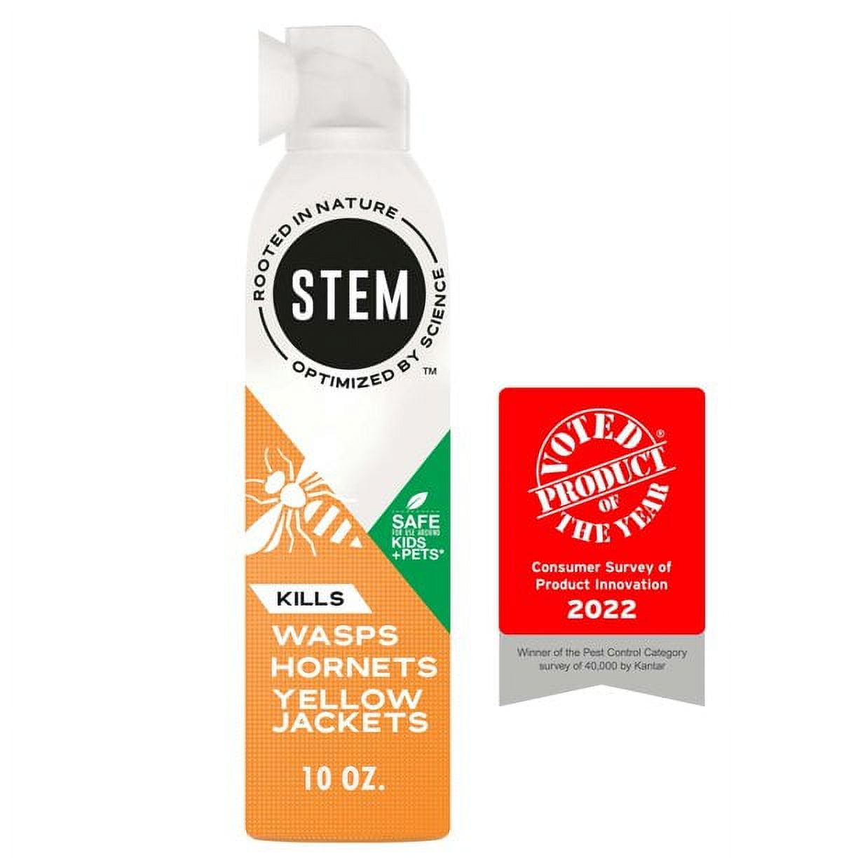 STEM Kills Wasps, Hornets and Yellow Jackets: Botanical Insect Killer ...