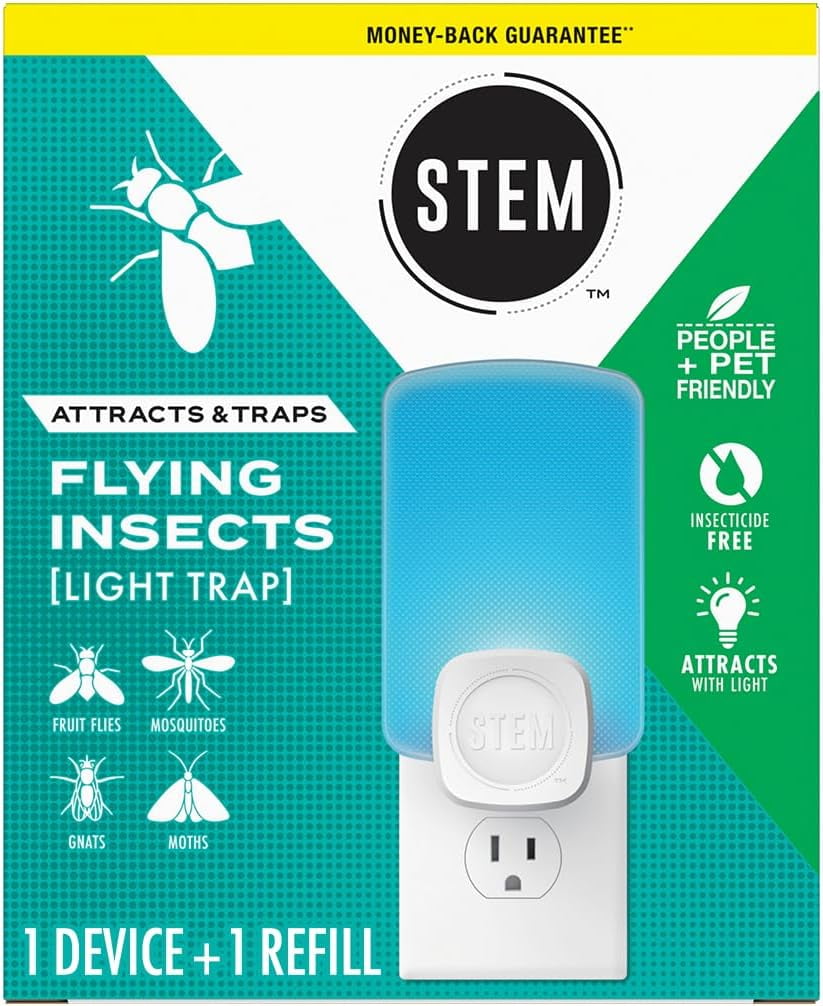 STEM Indoor Fruit Fly Trap Starter Kit Effective Insect Control - Walmart.com