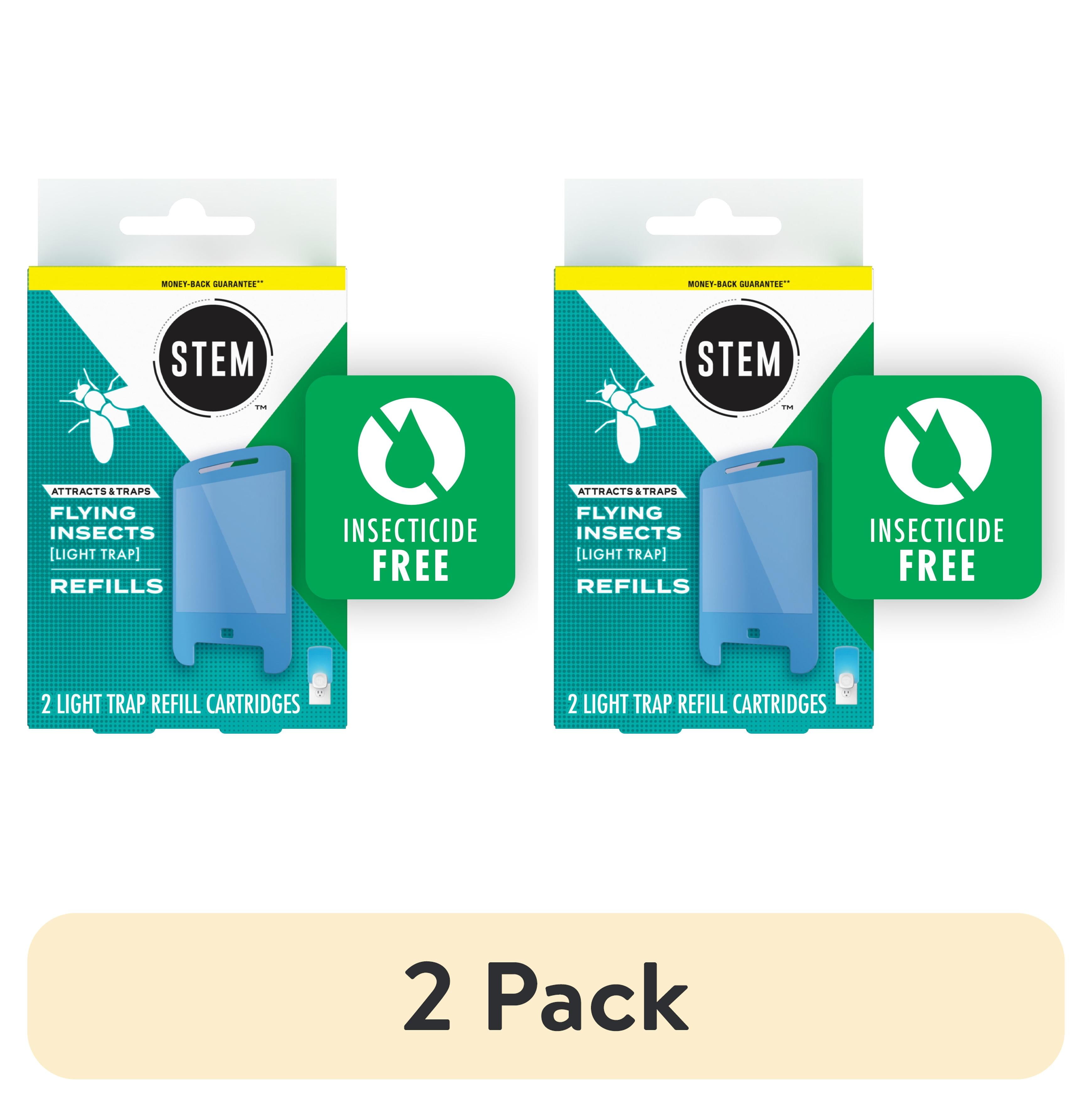 (2 pack) STEM Light Trap Refills Fly Trap Bug Killer, 2 Count - Walmart.com