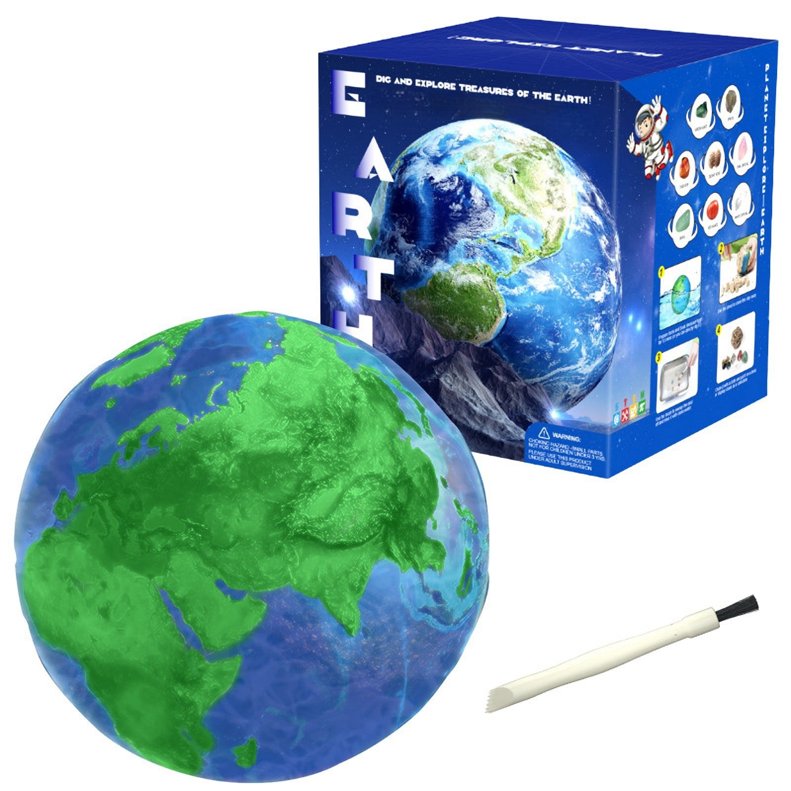 STEM Planets Exploration Kit 12PC Science Mining Archaeology Toy for ...