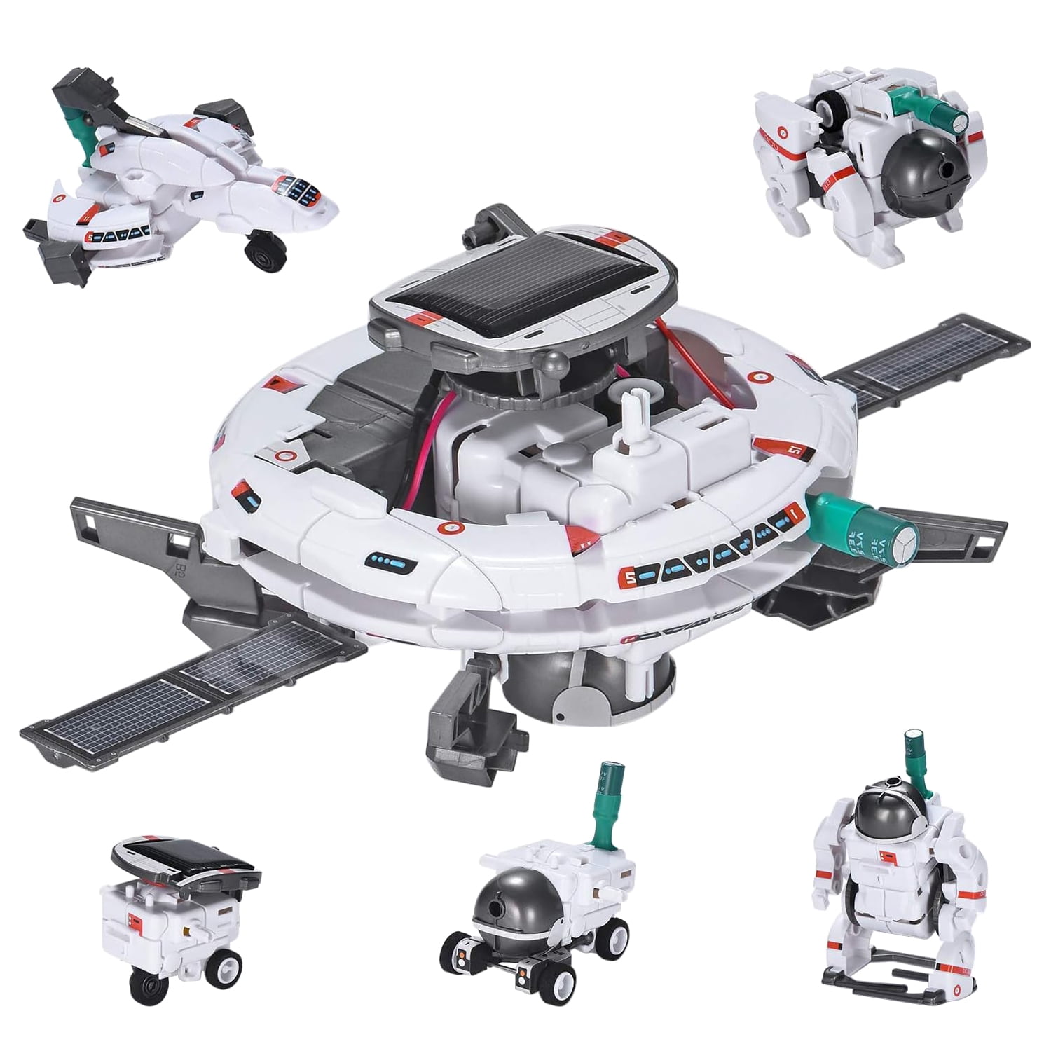 STEM Toys: 6-in-1 Solar Robot Kit for Kids 8-12, DIY Science Projects ...