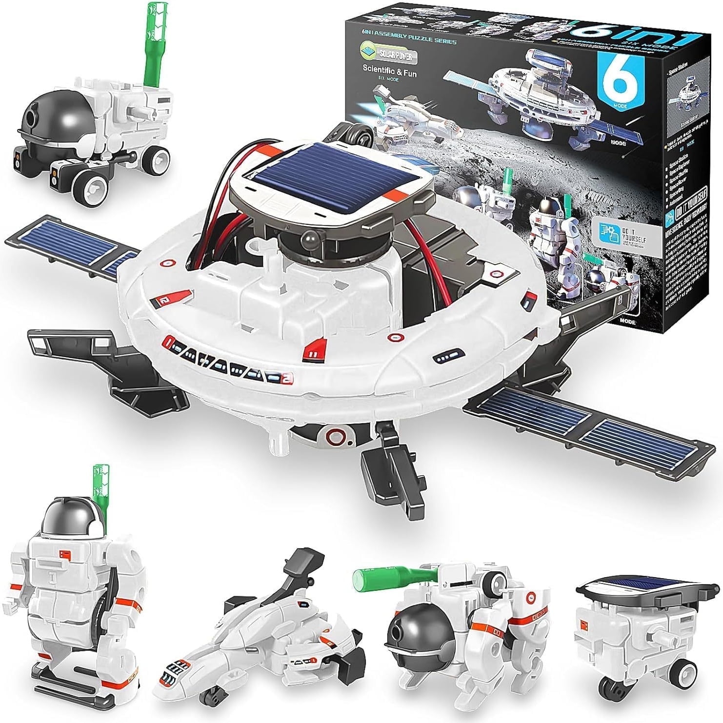Solar Robot Kit for Kids Boys 8 9 10 11 12+ Years, STEM Toys ...