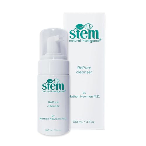 STEM RePure Foaming Cleanser, Exfoliating Face Wash for Women, Body and ...