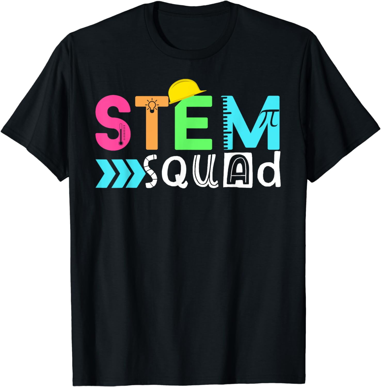 STEM Squad Science Technology Engineering Math Teacher Gift T-Shirt ...