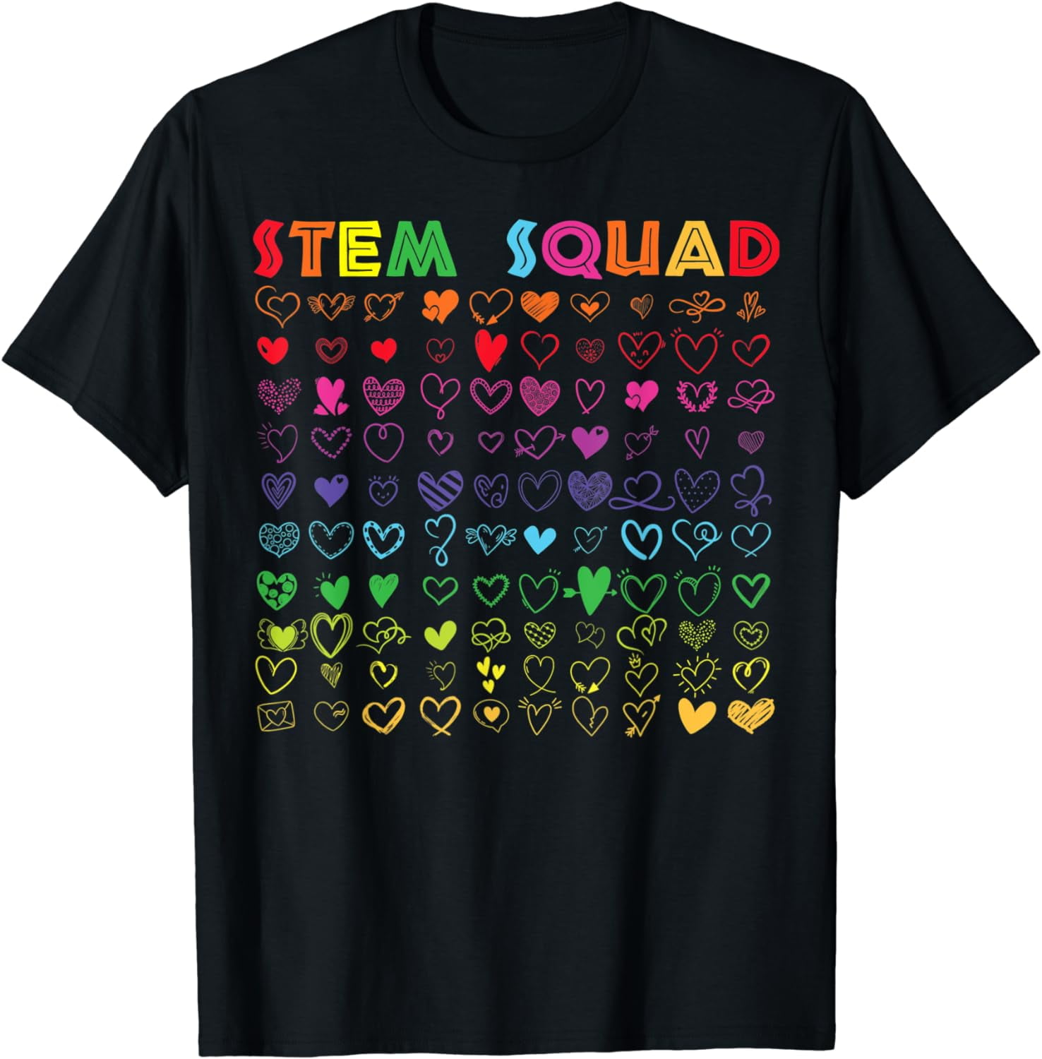 STEM Squad Science Technology Engineering Math Teacher T-Shirt ...