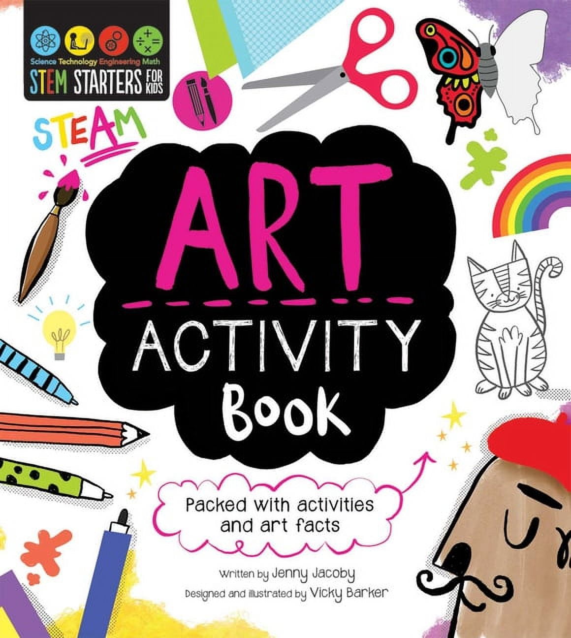 STEM Starters for Kids: Art Activity Book - Fun Learning & Coloring ...