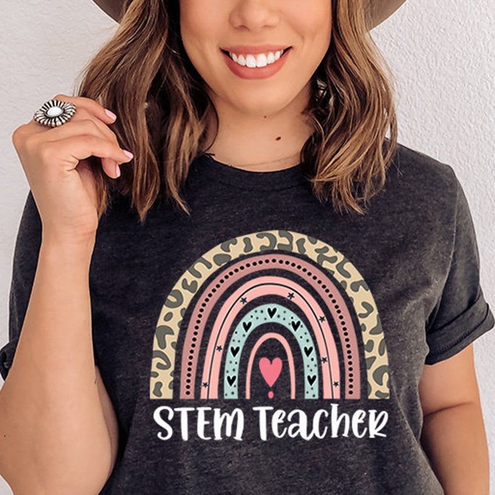 STEM Teacher, STEM Teacher Shirt, Science Technology Engineering Math ...