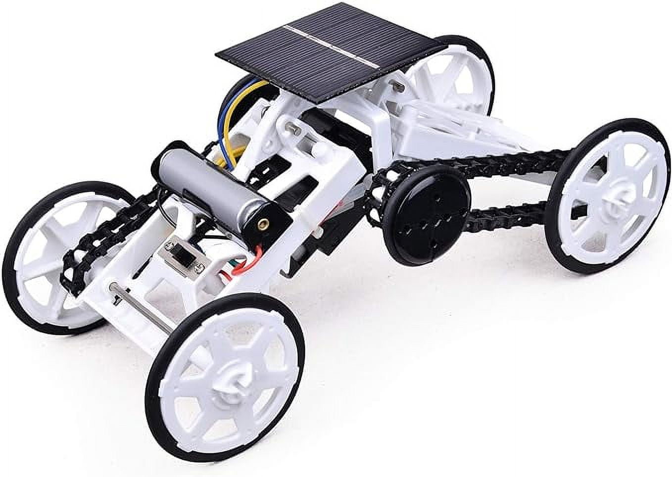 STEM Toy 4WD Car DIY Climbing Vehicle Motor Car Educational Solar ...