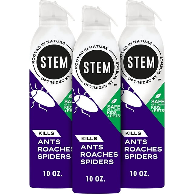 STEM Bug Killer: Plant-Based, Safe, Kills Ants, Roaches, Spiders ...