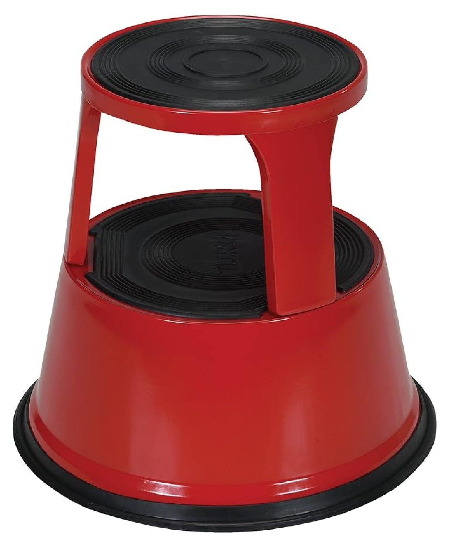 STEP-17-R Steel Rolling Step Stool 17 In. Top Step Height 500 Lb ...