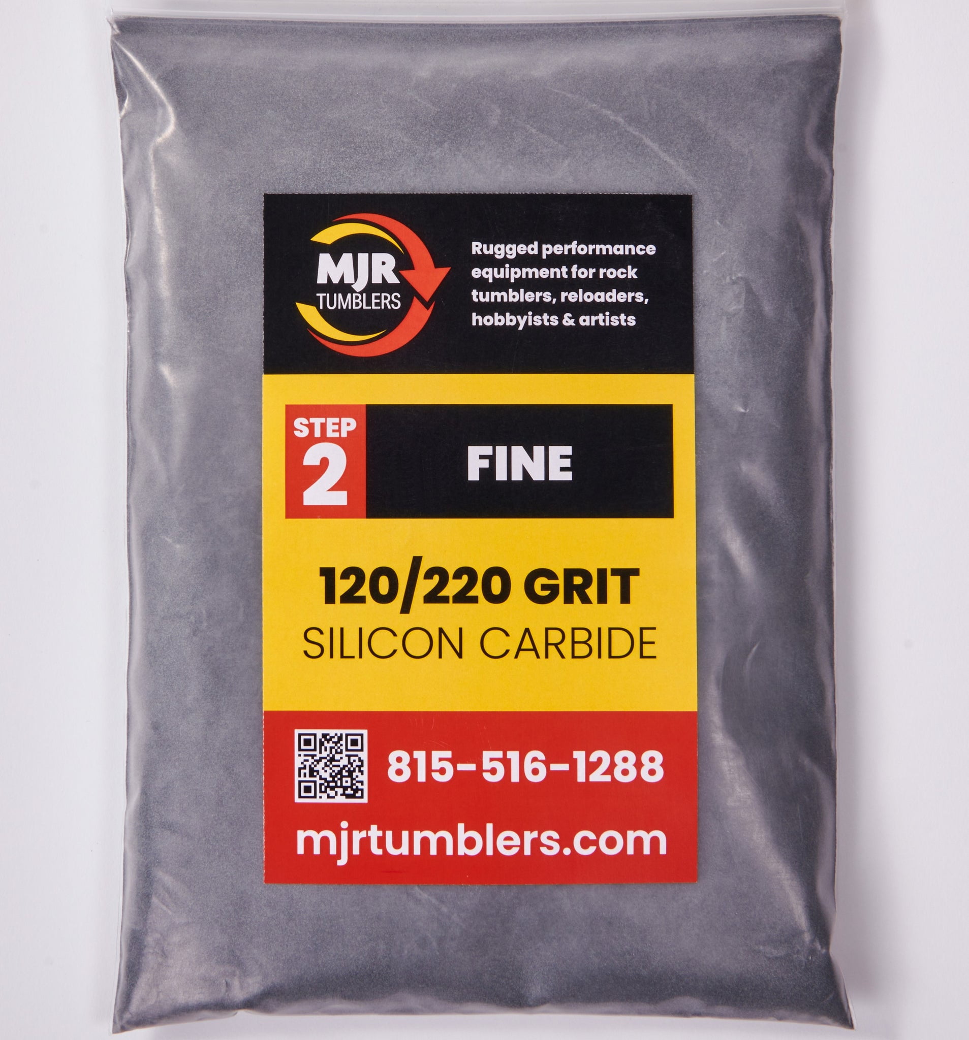 STEP 2, 1LB Fine 120/220 Silicon Carbide Grit Rock Polish - Walmart.com