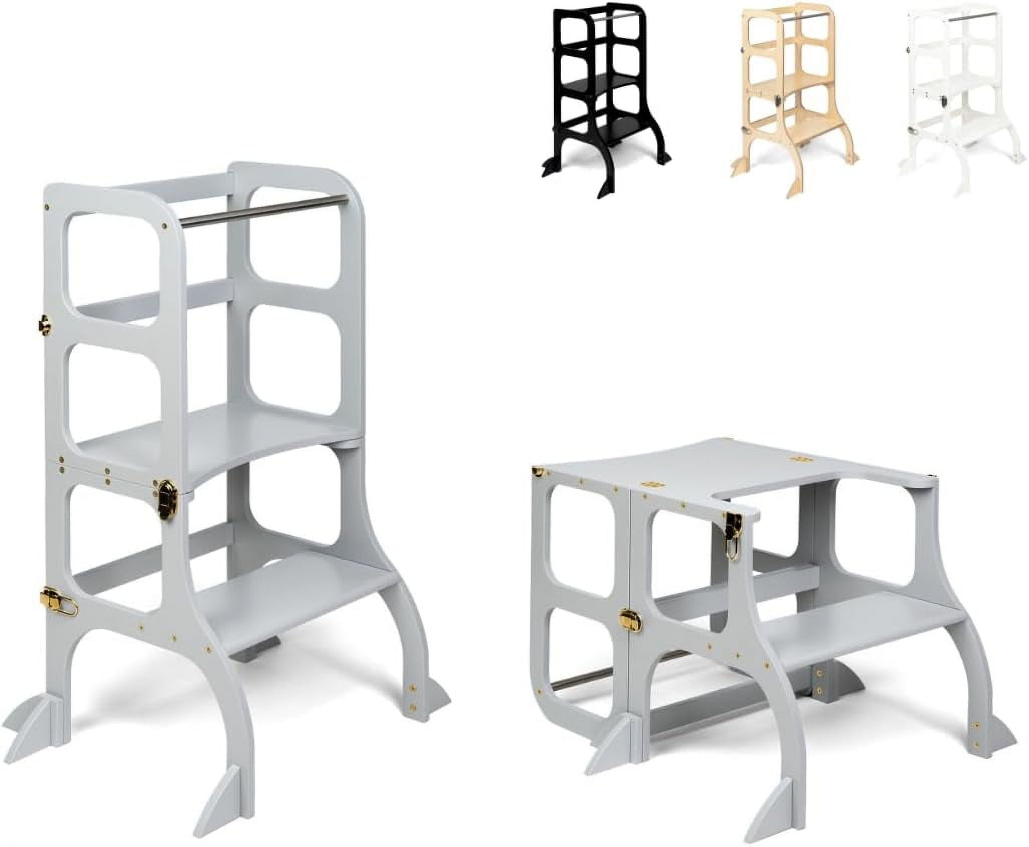 STEP'n'SIT® \u2022 Montessori Helper Tower - Table \u2022 Convertible ...