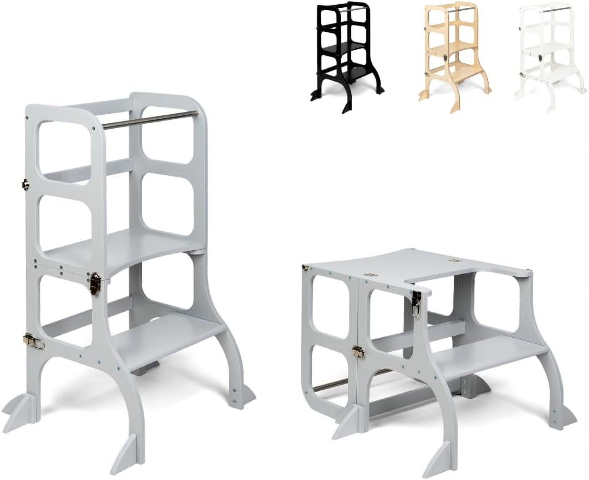 STEP'n'SIT® \u2022 Montessori Helper Tower - Table \u2022 Convertible ...