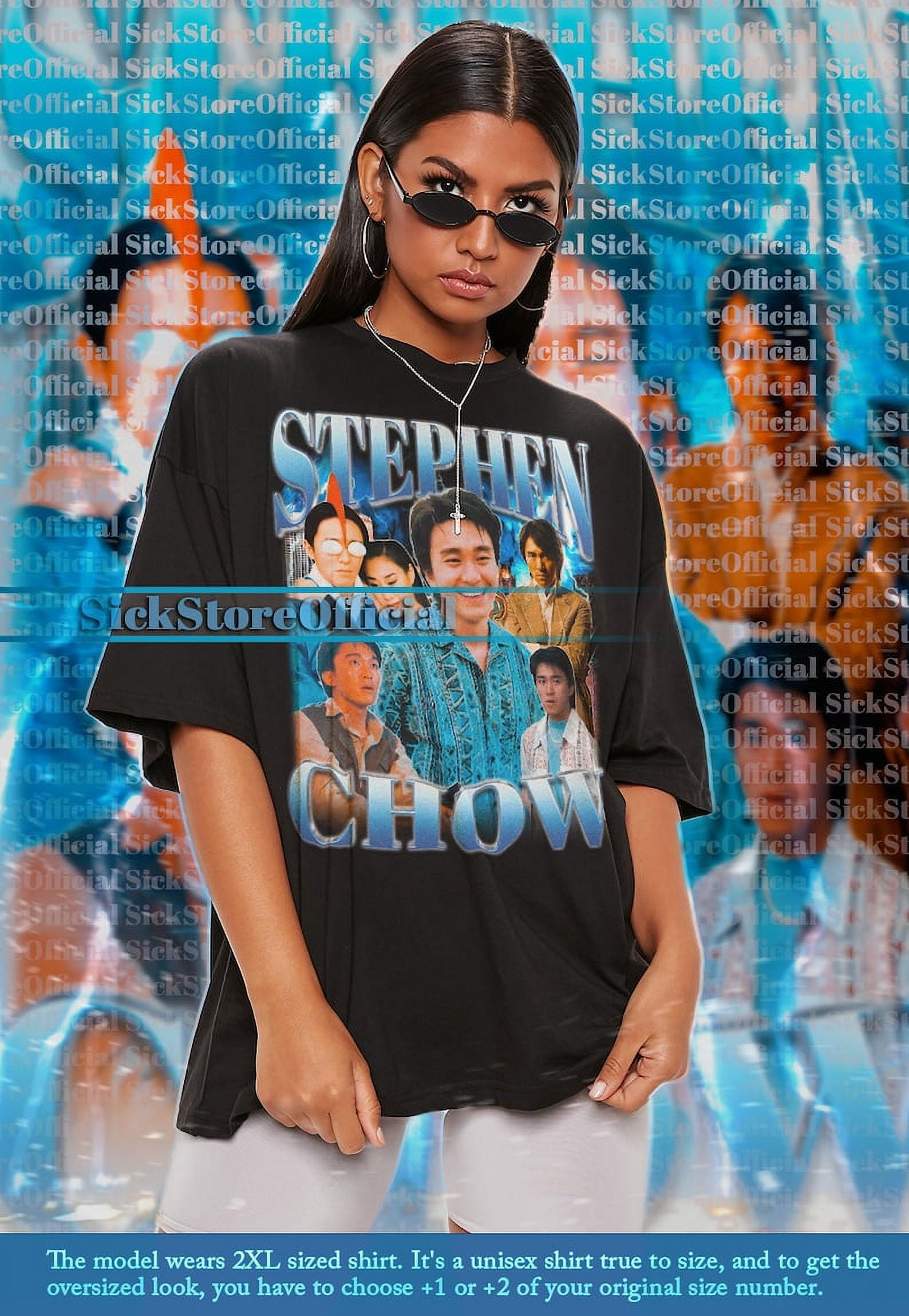 STEPHEN CHOW Vintage Shirt, Stephen Chow Homage Tshirt, Stephen Chow ...