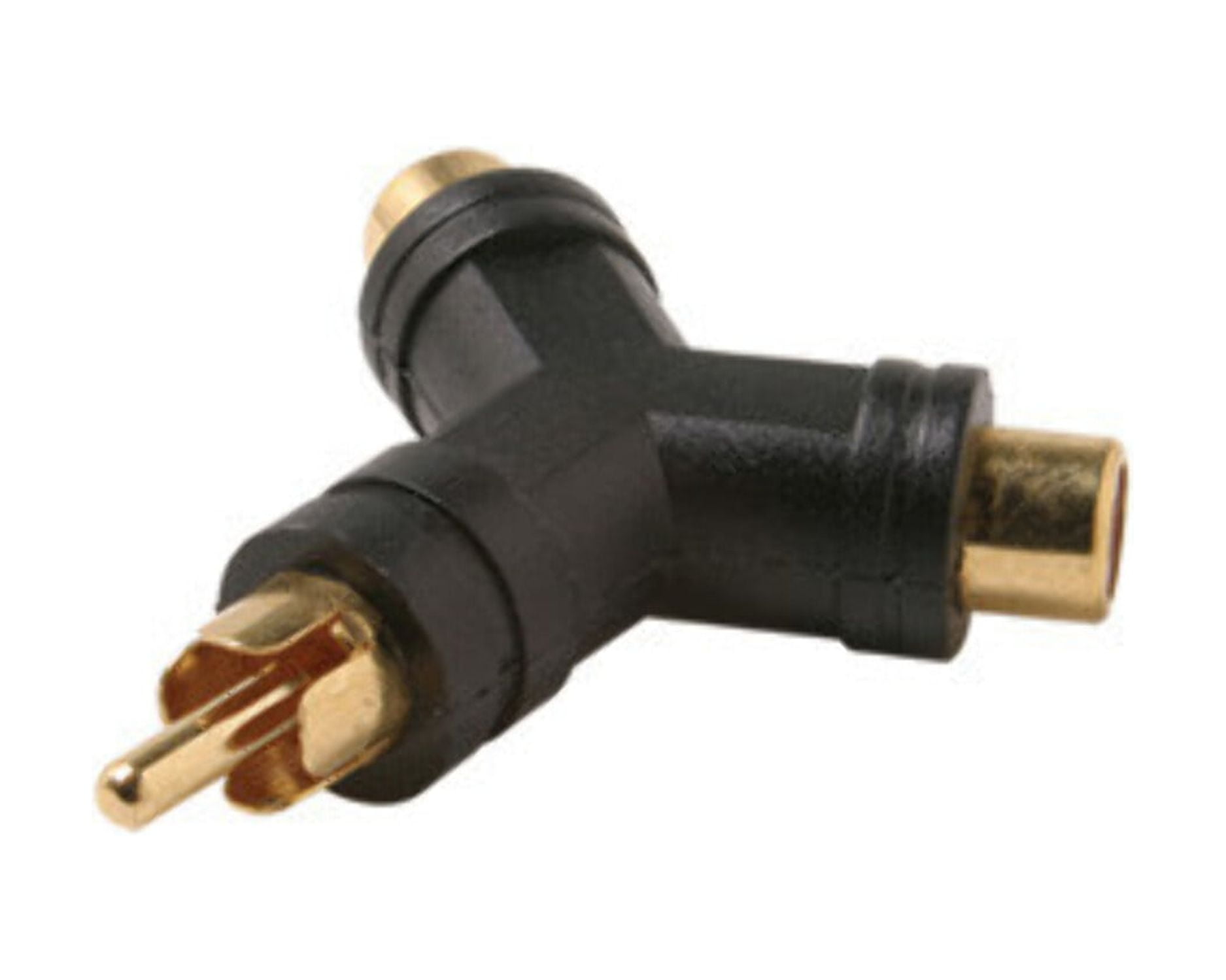 STEREN Y-ADAPTER - 2 RCA JACKS TO 1 RCA PLUG - Walmart.com