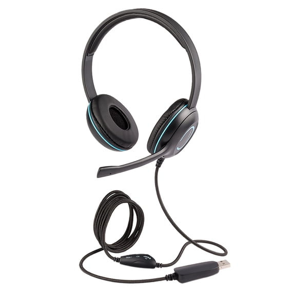 Cyber Acoustics AC-5008 USB Stereo Headset: Computer Accessories ...