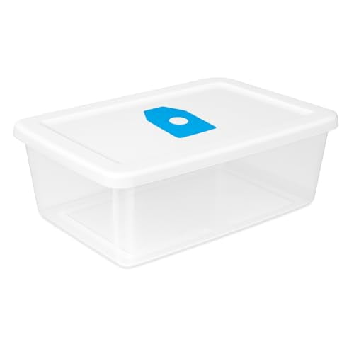 STERILITE 12 Qt Storage Box-Wh - Walmart.com