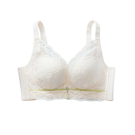 STETMN Front Closure Bra for Women Anti-Sagging Adjustable Strap Bras ...