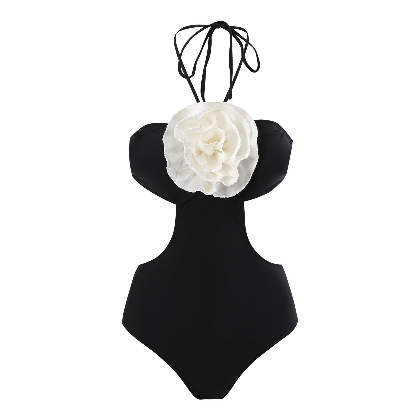 STETMN Women's One Piece Swimsuits Adjustable Straps Swimwear Molded ...