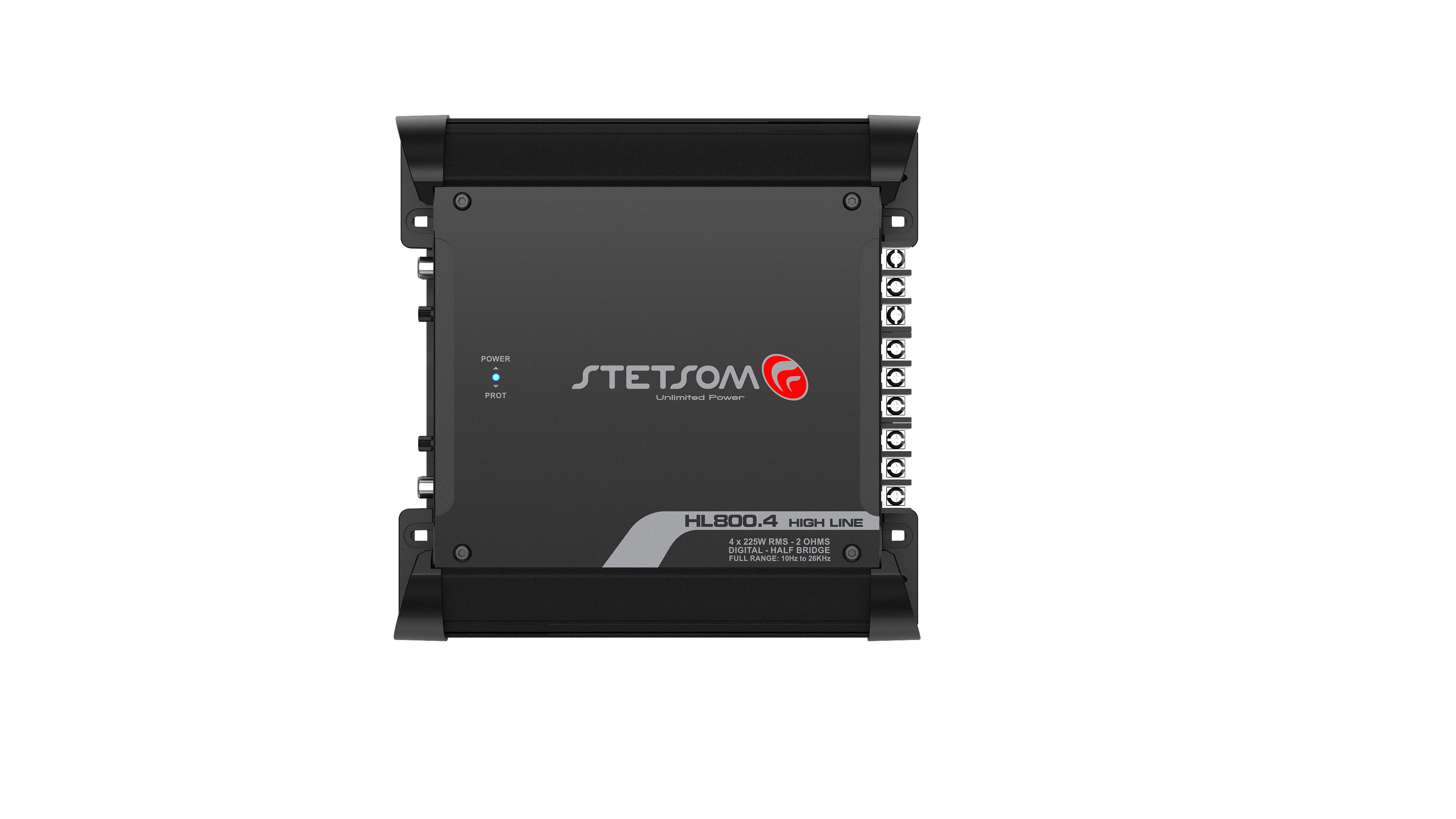 STETSOM HL800.4 800W 2 Ohms High Line Full-Range Car Audio Amplifier, 4 ...