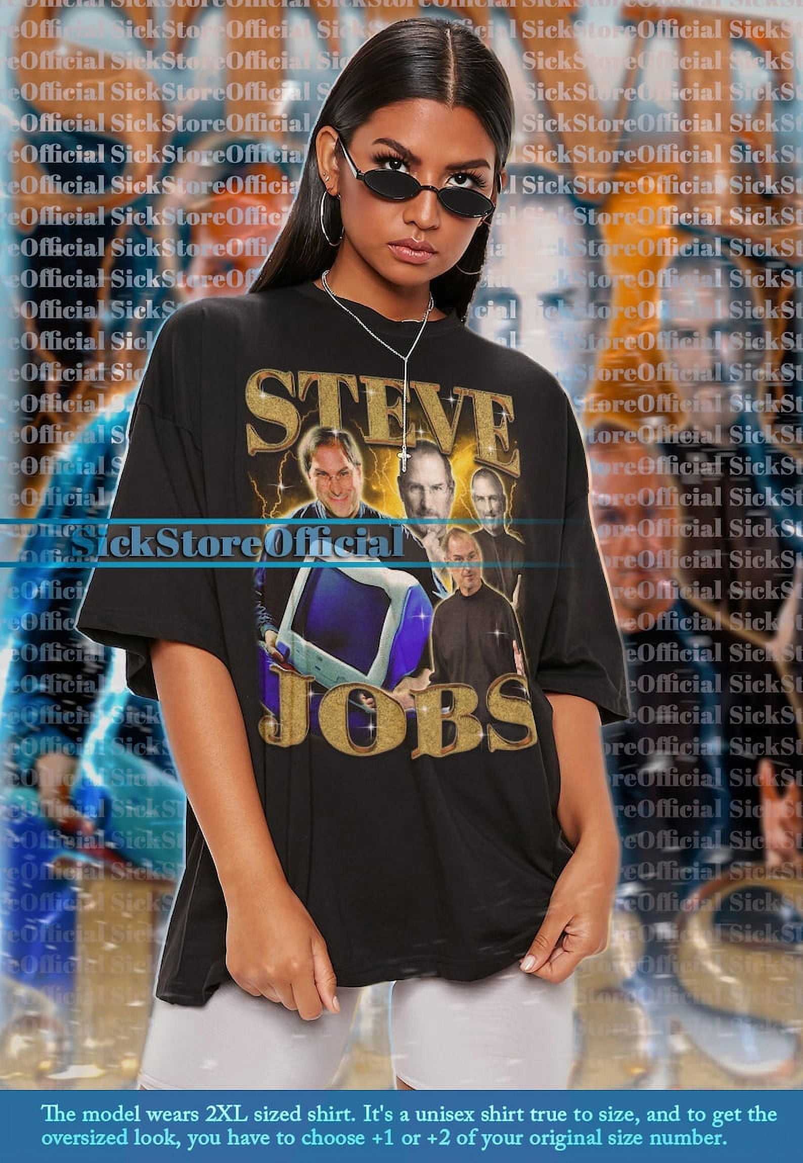 STEVE JOBS Vintage Shirt, Steve Jobs Homage Tshirt, Steve Jobs CEO, The ...