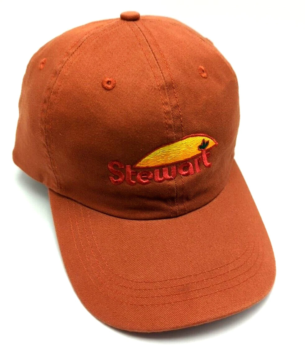 STEWART SEEDS hat adjustable orange cap *NEW* - Walmart.com