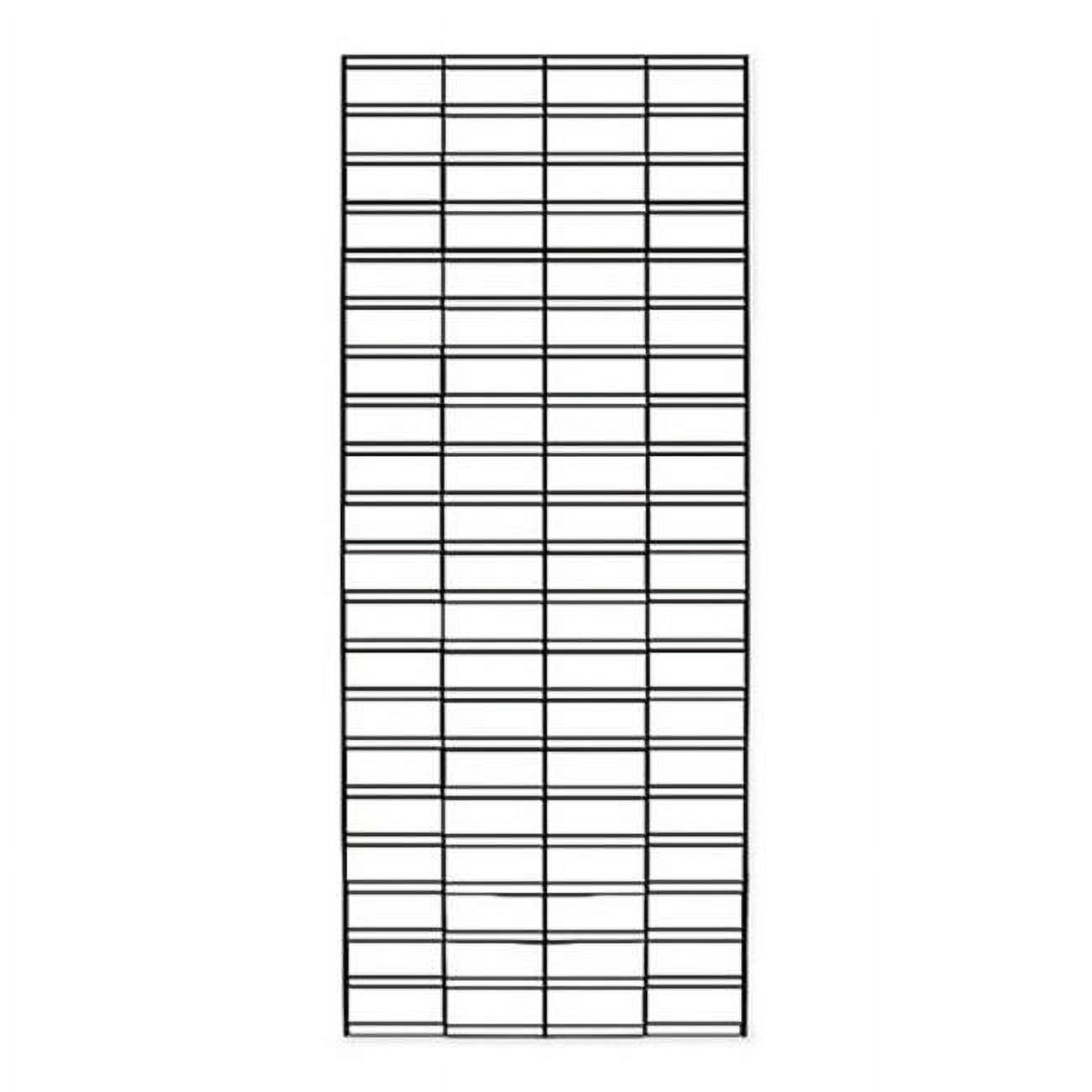 STG26-C 2 x 6 ft. Slat Grid Panels, Chrome - Walmart.com