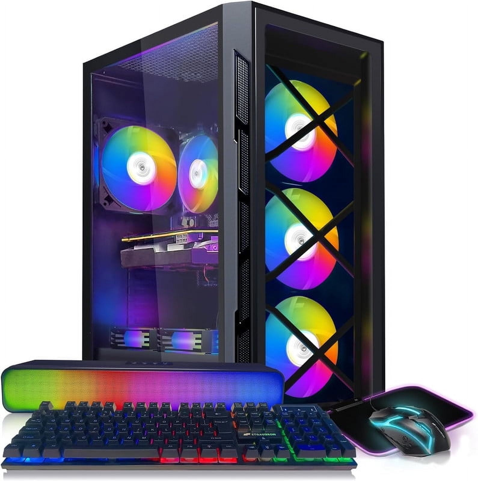 STGAubron Gaming Desktop PC, Intel Core i7-6700 up to 4.0G, 16G DDR4 ...