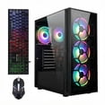 STGAubron Gaming PC Desktop, AMD Ryzen 5 3400G up to 4.2GHz, 16G DDR4 ...