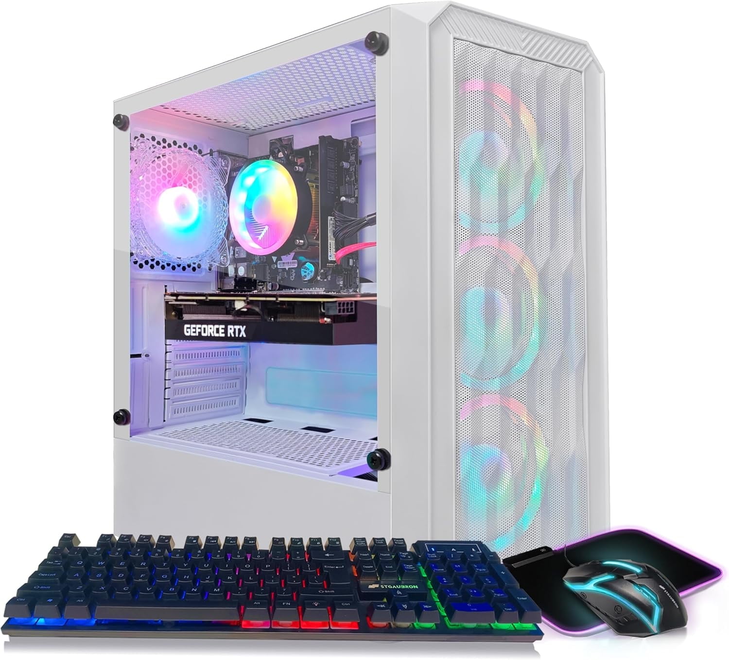 STGAubron Gaming PC Computer, Intel Core i7-6700 up to 4.0G, RTX 3060 ...