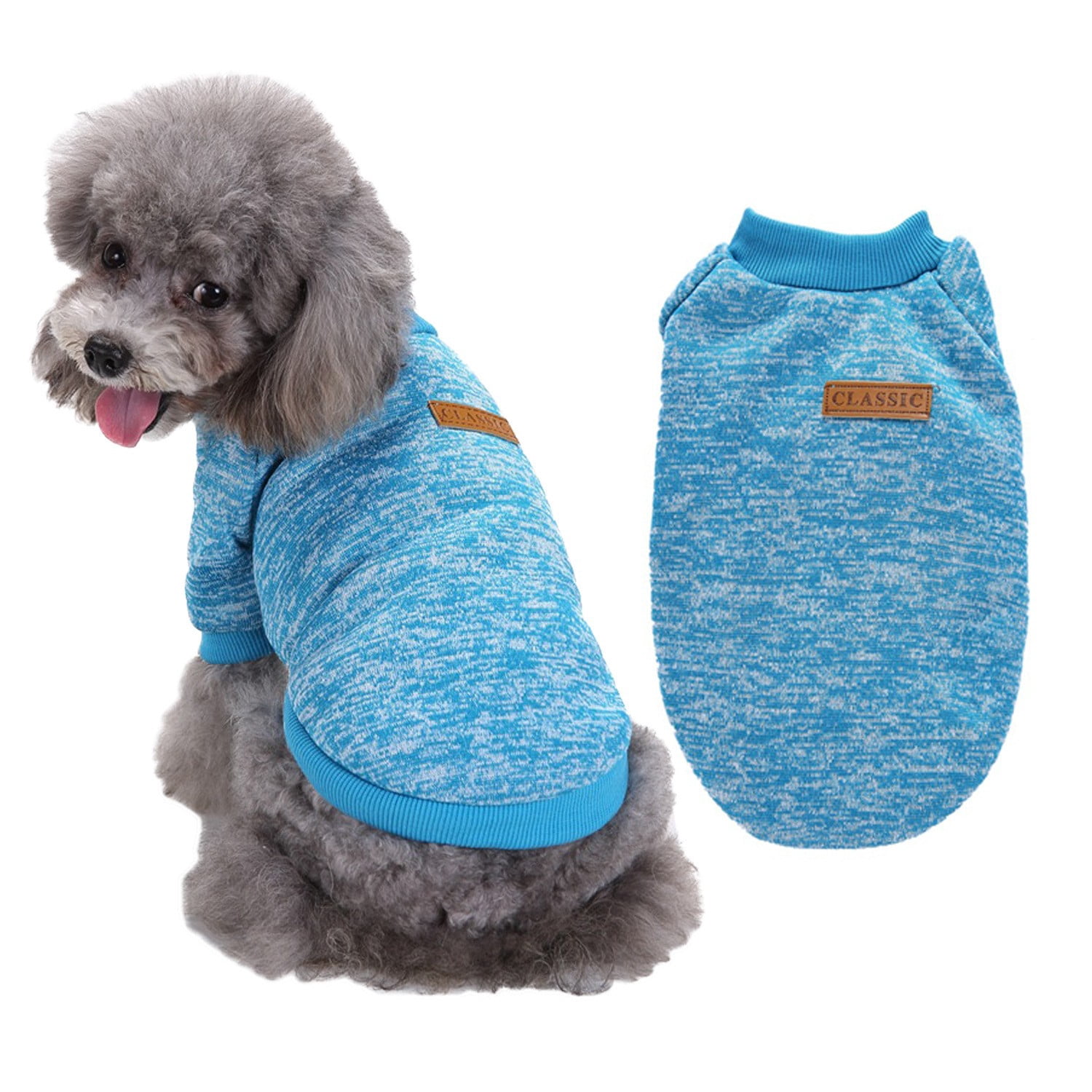 STGRGFHY Dog Clothes Dogs Sweater Soft Puppies Clothing Winter Puppy ...