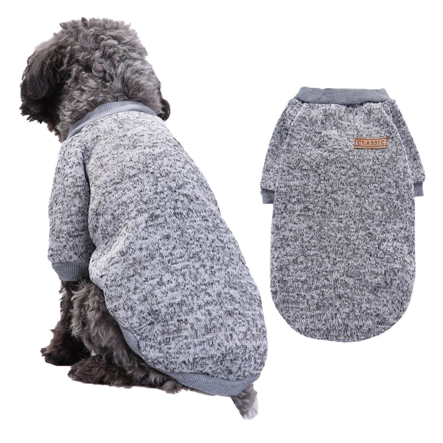 STGRGFHY Dog Clothes Dogs Sweater Soft Puppies Clothing Winter Puppy ...