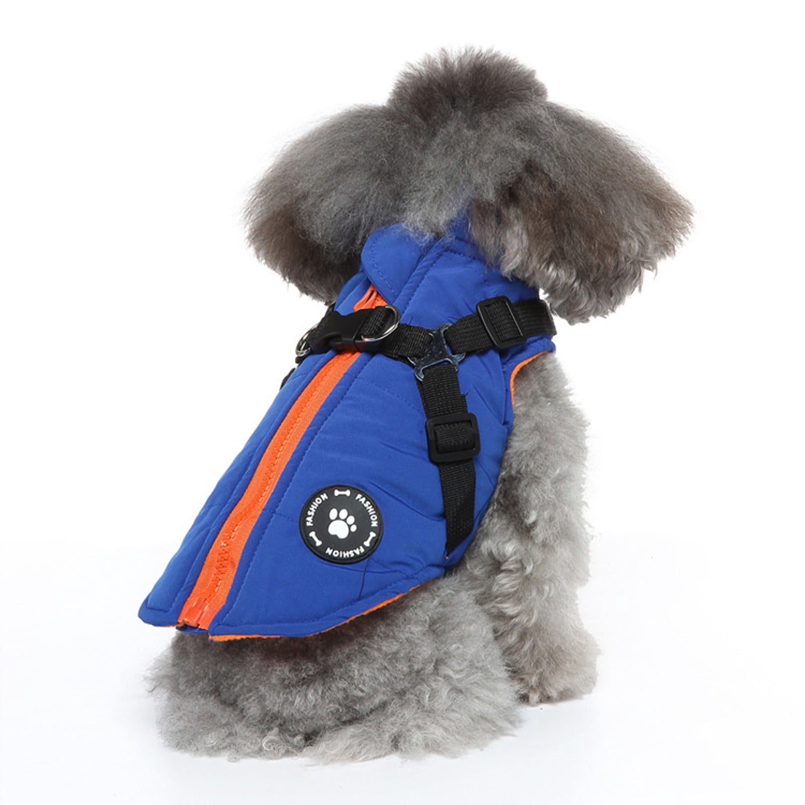 STGRGFHY Winter Dog Coat with integrated harness No Pull Cold Weather ...
