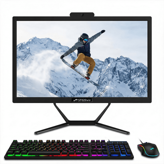 STGSivir All in One Desktop Computer, 19'' LED Display, Intel Core i5 ...