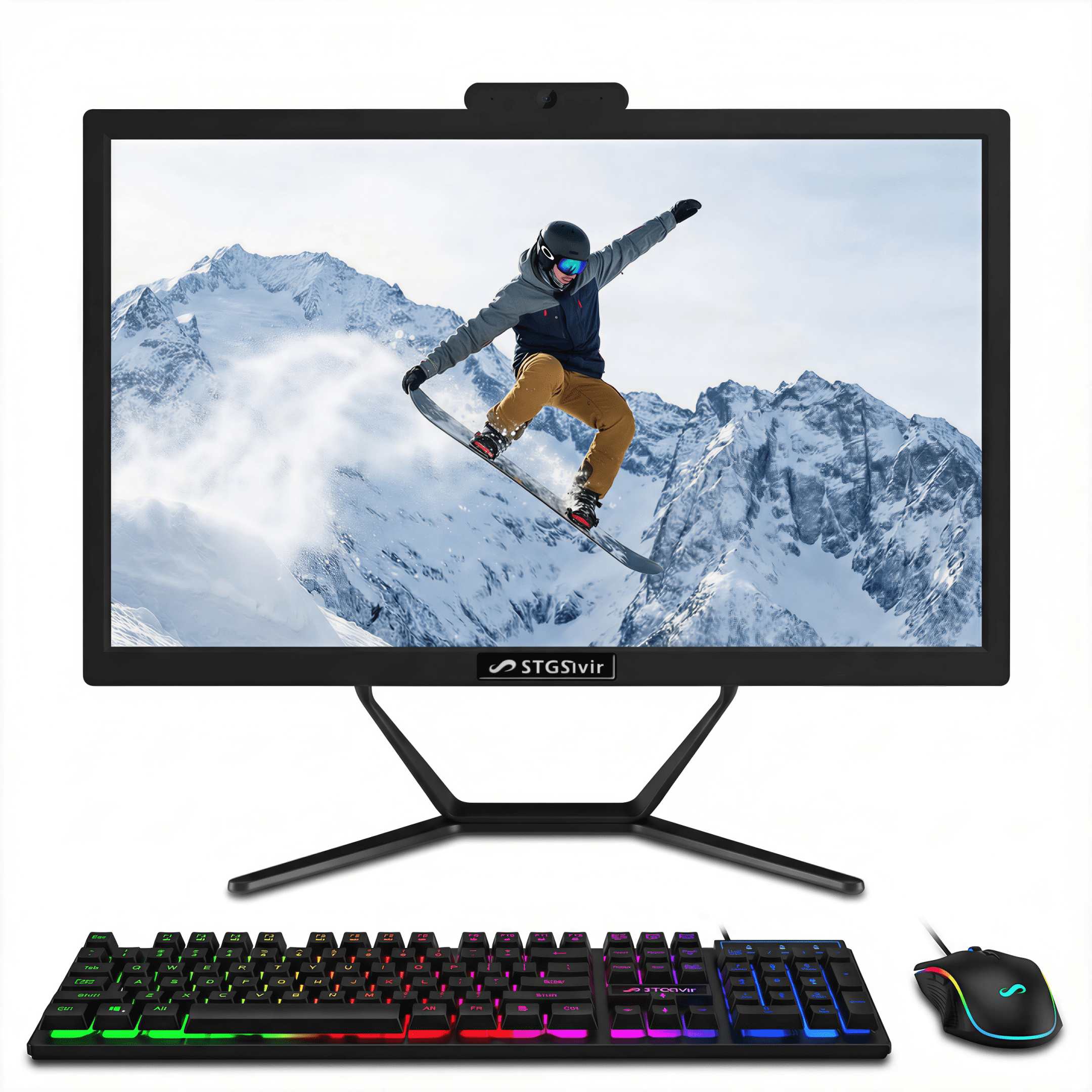 STGSivir All in One Desktop Computer, 21.5-inch FHD Display, Intel Core ...