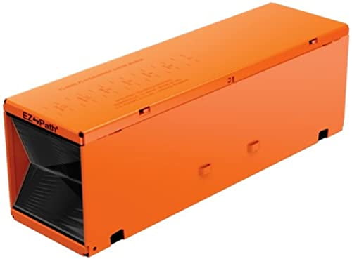 STI Firestop EZ Path Series 44+ Fire-Rated Pathway Device, Galvanized Steel, Orange, 4" x 14", 1 ...