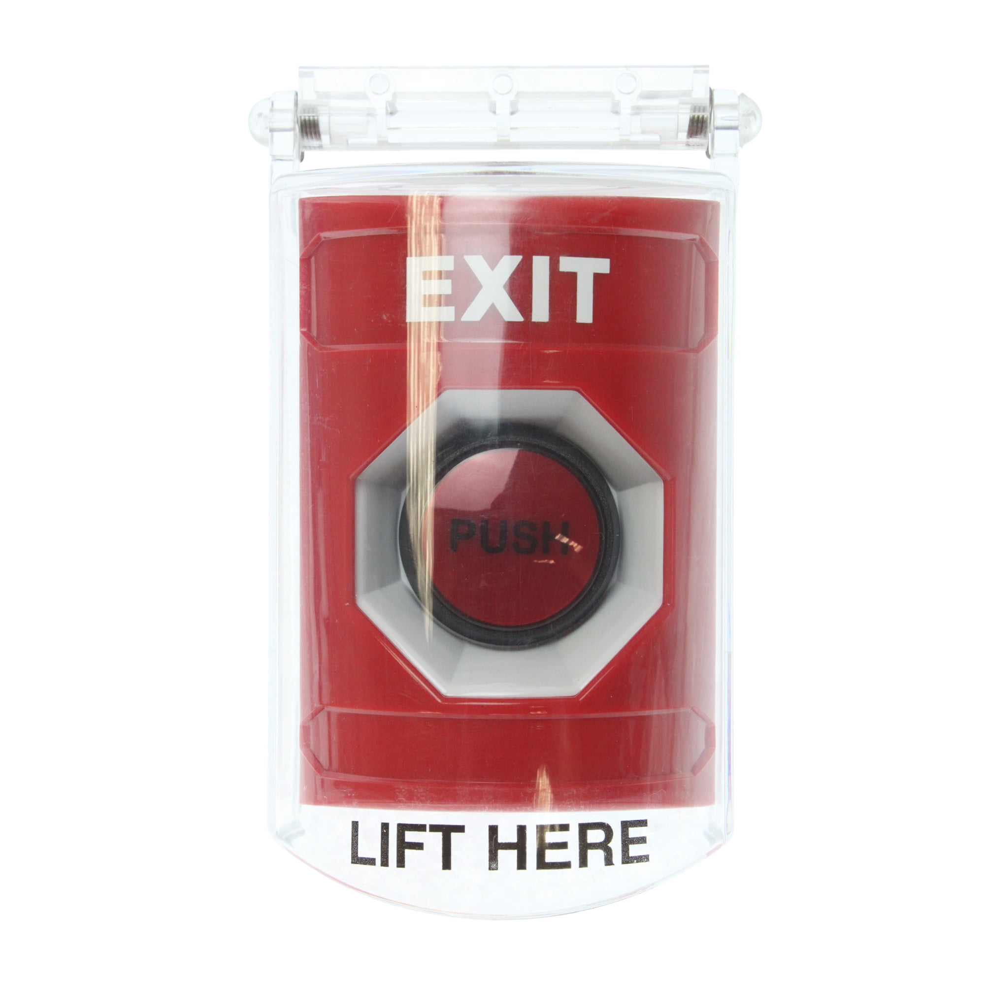 STI SS-2047 Illuminated Stopper Station w/ Mini Stopper-II Cover, Red ...