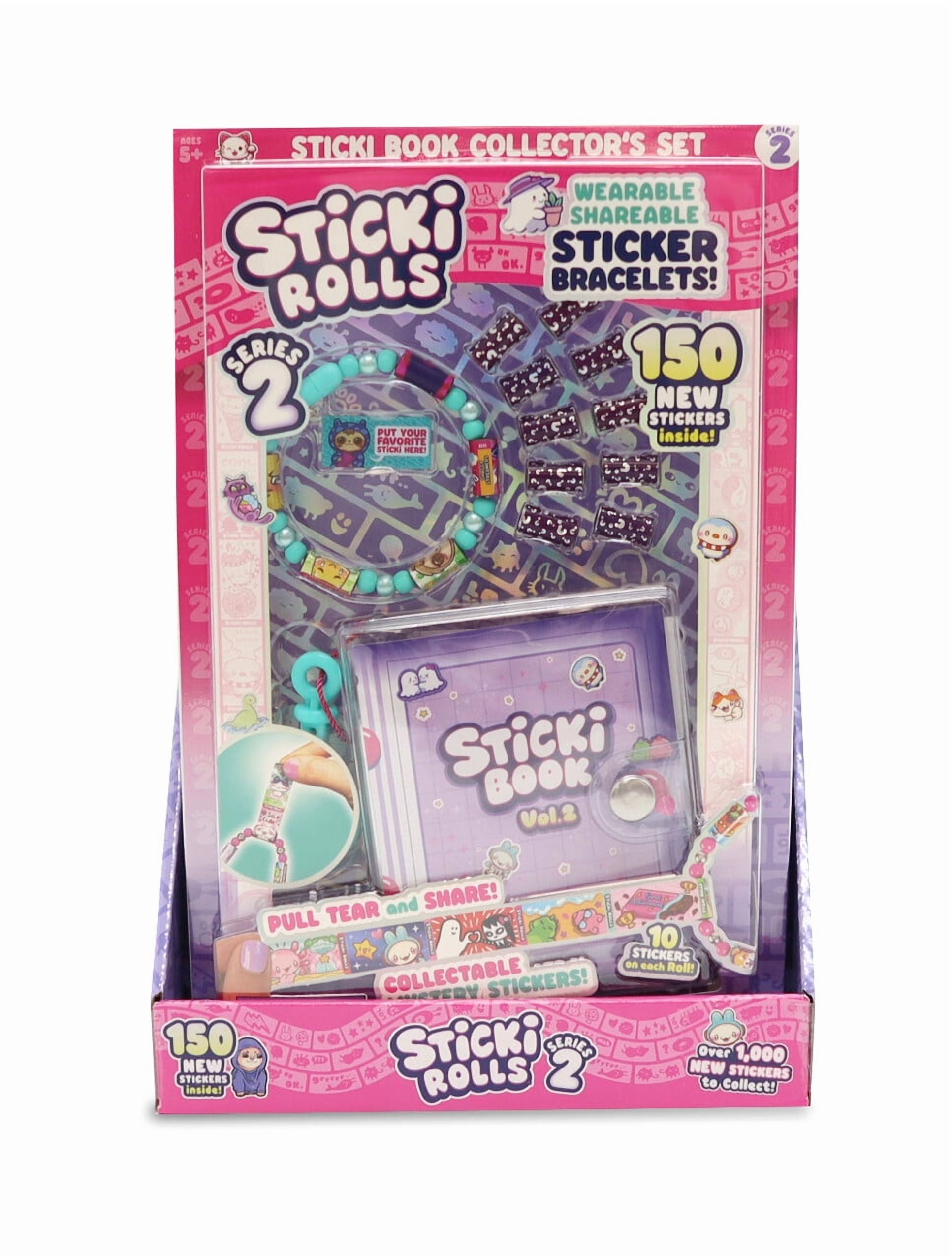 Sticki Rolls Sticki Book - Wearable & Shareable Sticker Bracelet ...