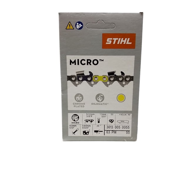 STIHL 16-Inch Chainsaw Chain 63PM-55 3613 005 0055 OEM Replacement Part ...