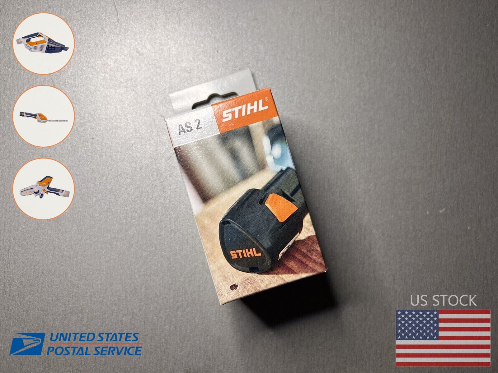 STIHL AS2 Lithium-Ion Replacement Battery 10.8V 2.1Ah EA024006500 for ...