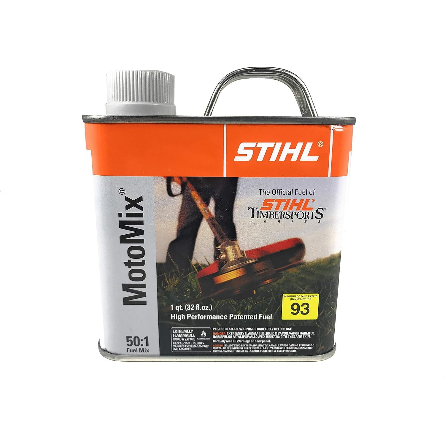 Stihl MotoMix Premixed Fuel 50:1, 1 Quart - High-Performance Oil ...