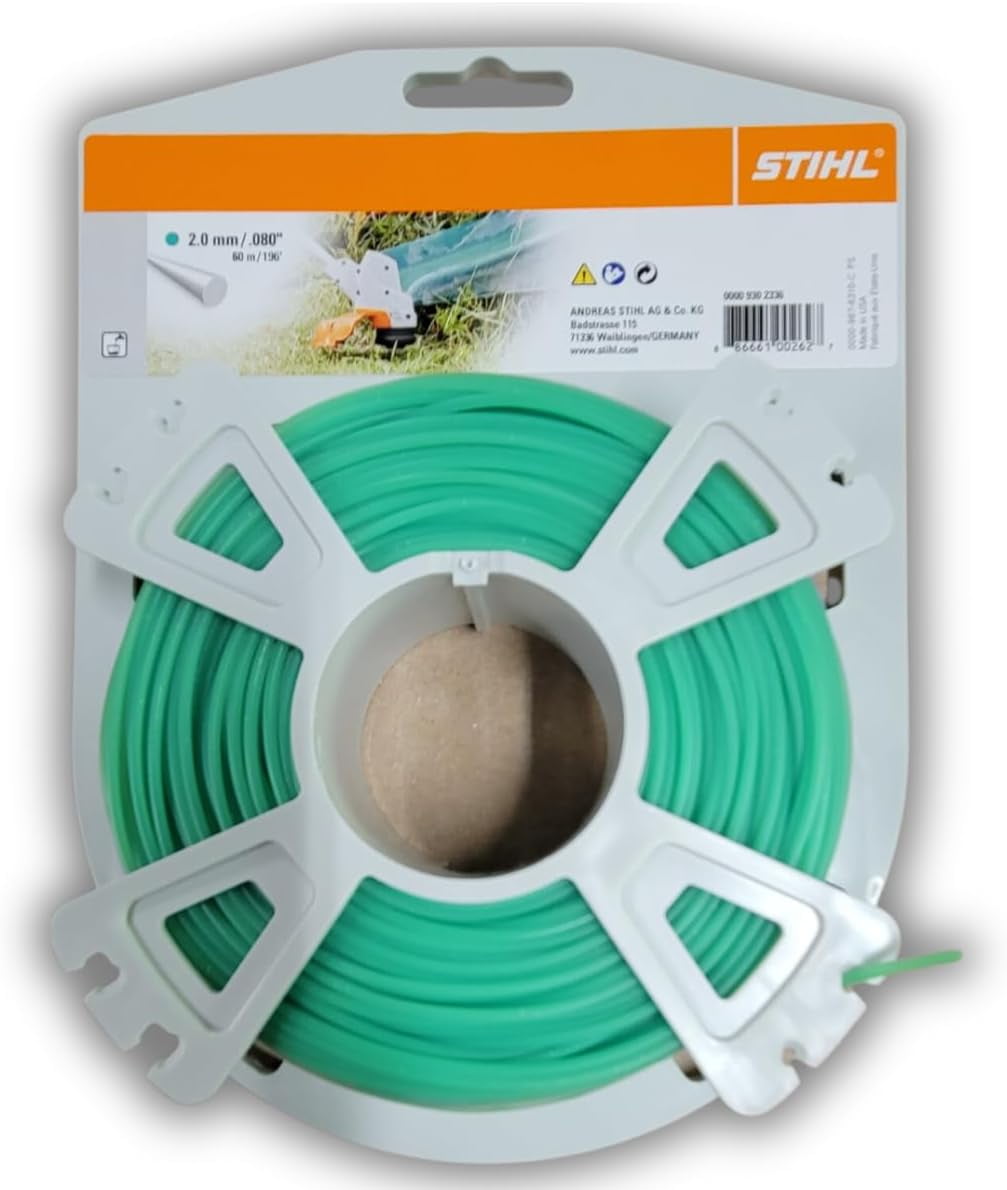 STIHL Trimmer Line 0000 930 2336 - 2.0 MM/.080 IN 62 M/200 FT - Walmart.com